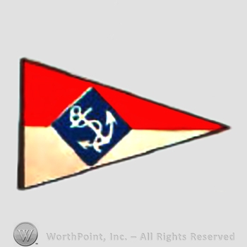 Mark with Yacht Club Burgee: diamond shape with | #421458