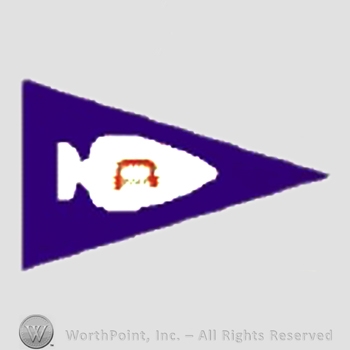 Mark with Yacht Club Burgee: torpido shape. | #421655
