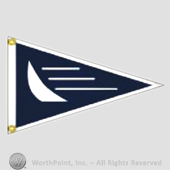 Mark with Yacht Club Burgee: sail and three | #421921