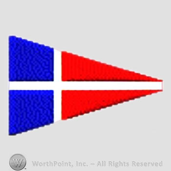 Mark with Yacht Club Burgee: a cross. | #421958