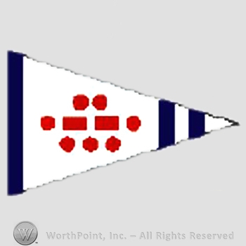 Mark with Yacht Club Burgee: seven round shapes | #422142