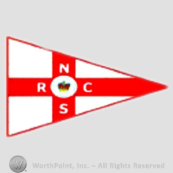 Mark with Yacht Club Burgee: a crown on a cross | #423340