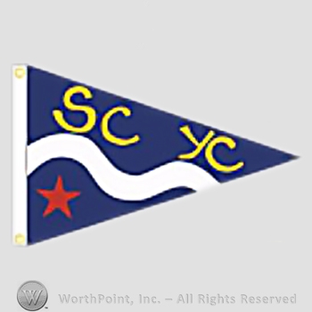 Mark with Yacht Club Burgee: SCYC, a wavy stripe | #423431