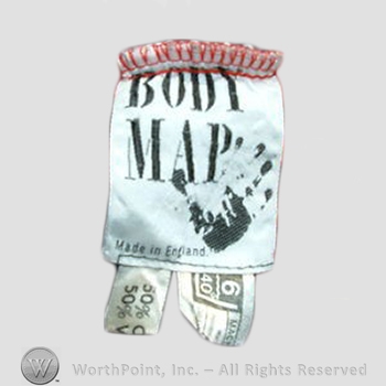 Mark with Clothing label : Body Map. | #430734