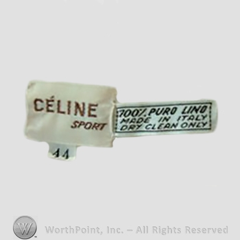 Mark with Clothing label : Celine. | #430861