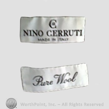 Mark with Clothing label : Cerruti. | #430879