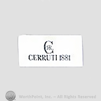Mark with Clothing label : Cerruti. | #430880