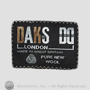 Mark with Clothing label : Daks. | #430930