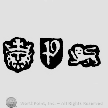 Mark with Leopard's Head Crowned and date-letter | #43184