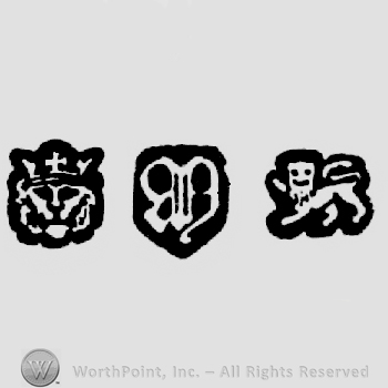 Mark with Leopard's Head Crowned and date-letter | #43201