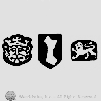 Mark with Leopard's Head Crowned and date-letter | #43218