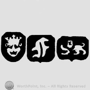 Mark with Leopard's Head Crowned and date-letter | #43377