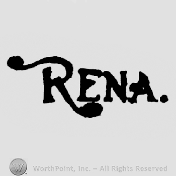 Mark with Rena written in uppercase letters | #4467