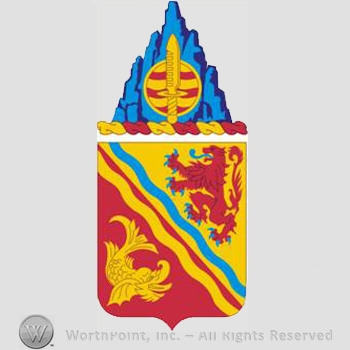 Mark with Heraldry: Yellow-Red diagonally divided | #450878