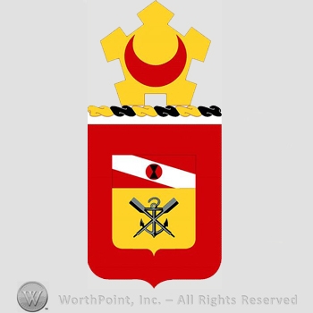 Mark with Heraldry: Red-Yellow shield edged in | #450908