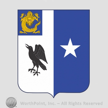 Mark with Heraldry: White-Blue shield containing | #451005