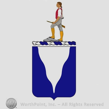 Mark with Heraldry: Blue shield with a white wave | #458202