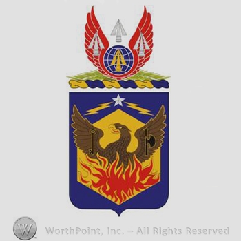 Mark with Heraldry: Blue shield containing a | #458320