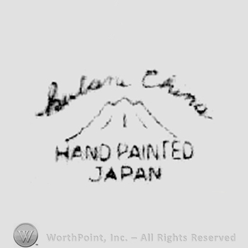 Mark with "Hand Painted Japan Kutani China". | #469068