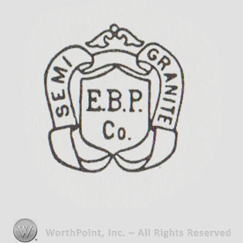 Mark with A shield and the text "E.B.P. CO. SEMI | #4892