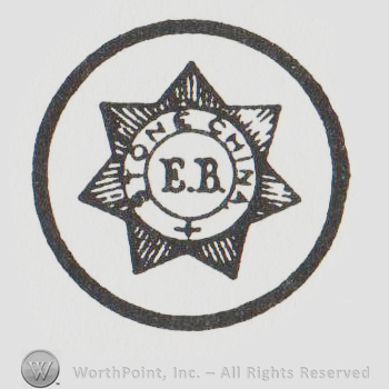 Mark with a seven corner star inside a circle and | #4893