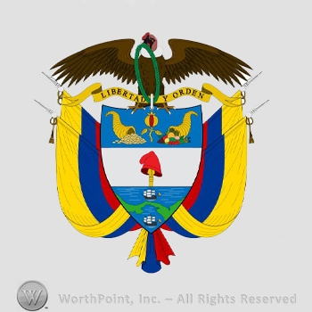 Mark with Heraldry: A condor atop a shield | #490666