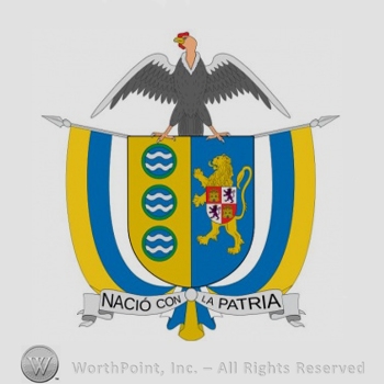 Mark with Heraldry: A condor atop a shield with | #490704
