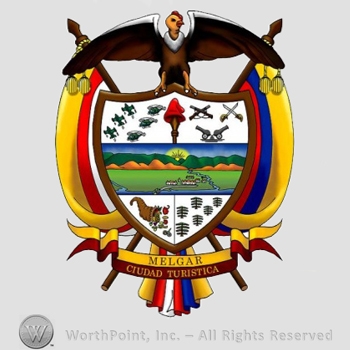 Mark with Heraldry: A condor atop a shield | #490962