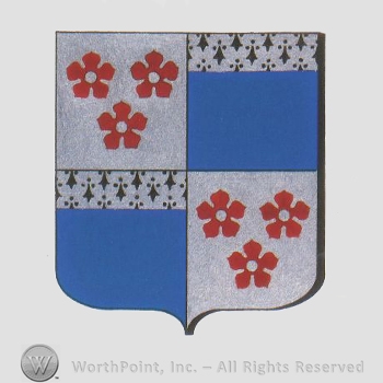 Mark with Heraldry: Gray-Blue checker shield | #497645