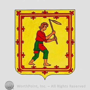 Mark with Heraldry: Yellow shield bordered in | #497925