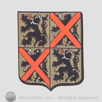 Mark with Heraldry: Primarily yellow checker | #498981