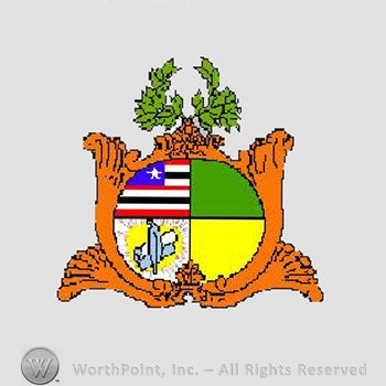 Mark with Heraldry: Checker oval contained with | #501294