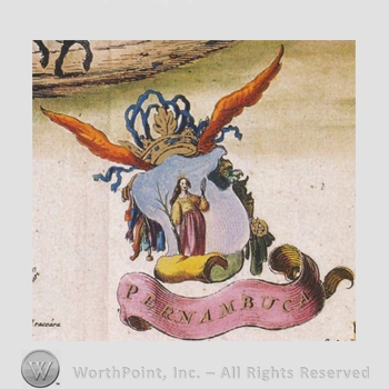 Mark with Heraldry: Yellow-Red dressed woman | #501308