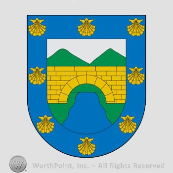 Mark with Heraldry: A shield with eight seashells | #501746