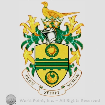 Mark with Heraldry: A pheasant atop a crowned | #502147