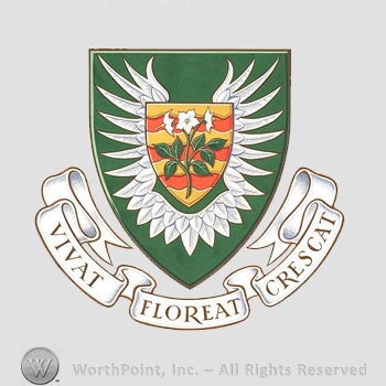 Mark with Heraldry: A winged shield with lillys | #502197
