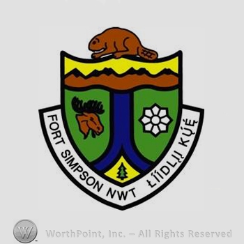 Mark with Heraldry: A beaver atop a shield with | #502207