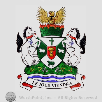 Mark with Heraldry: A phoenix rising from a | #502242