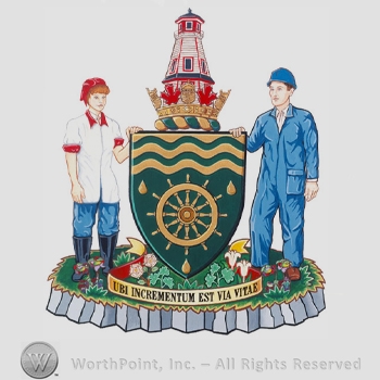 Mark with Heraldry: A lightshouse atop a crowned | #502257