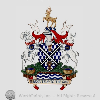 Mark with Heraldry: A stag atop an armor helm | #502264