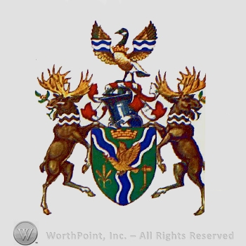 Mark with Heraldry: A goose atop an armor helm | #502298