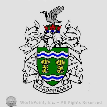 Mark with Heraldry: A goose atop an armor helm | #502314