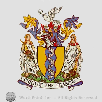 Mark with Heraldry: A dove holding a twig in it's | #502329
