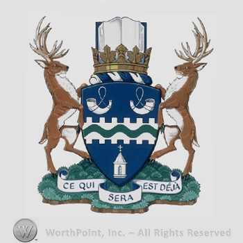 Mark with Heraldry: An open book atop a crowned | #502343