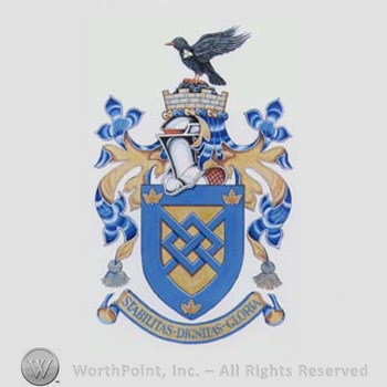 Mark with Heraldry: A raven atop a crowned armor | #502380