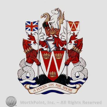 Mark with Heraldry: A horse holding a cornucopia | #502403
