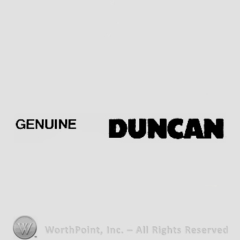 Mark with "GENUINE DUNCAN" text written in | #503297