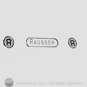 Mark with Text "HAUSSER" written inside a round | #503302