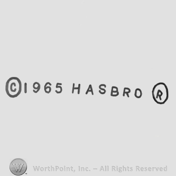 Mark with Numbers "1965" and the word "HASBRO" | #503330