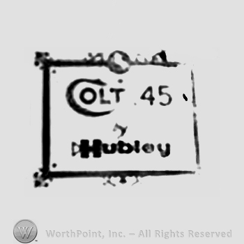 Mark with Words "COLT 45/HUBLEY" written inside a | #503354